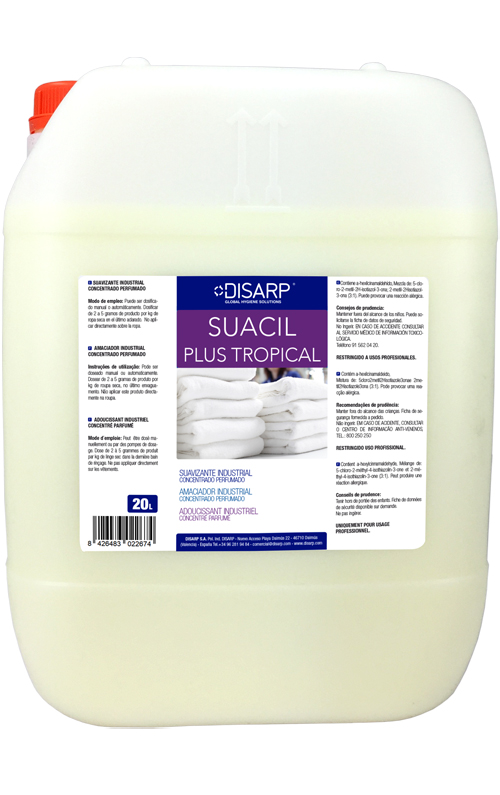 SUACIL PLUS TROPICAL 20L - Exclusivas Quiminor